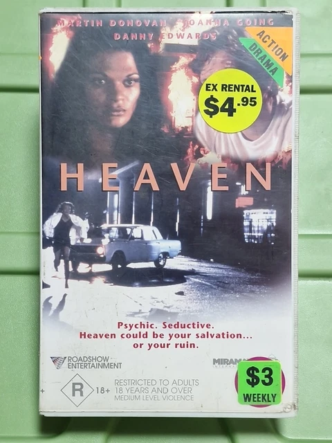 HEAVEN VHS RARE Watched Works Great Ex - Rental $25.00 - PicClick AU