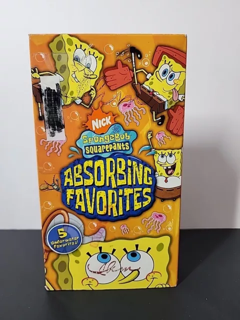 SPONGEBOB SQUAREPANTS - Absorbing Favorites (VHS, 2005) $24.09 ... SPONGEBOB SQUAREPANTS - Absorbing Favorites (VHS, 2005) $24.09 ...
