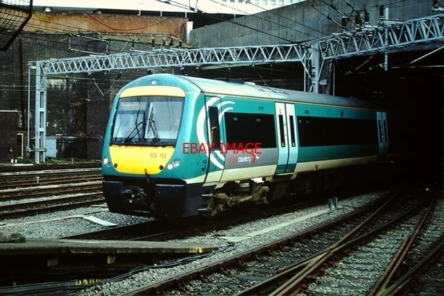 PHOTO CLASS 170 Turbo 2-Car Dmu No 170 113 At Birmingham New St Of ...