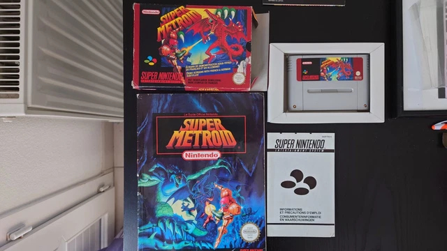SUPER METROID SNES super Nintendo FAH Complet GUIDE + NOTICE EUR 400,00 ...