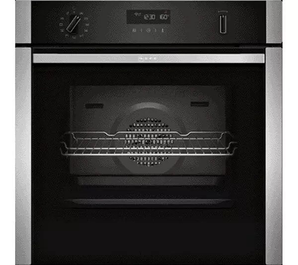 NEFF B2ACH7HH0B ELECTRIC Pyrolytic Oven - Stainless Steel-COLLECT £449. ...
