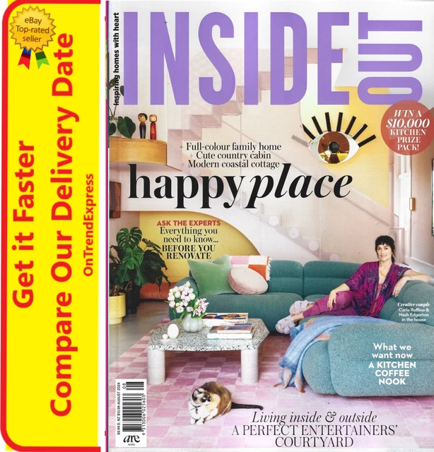 INSIDE OUT MAGAZINE Issue 234 August 2024 Happy Place Full Colour ...