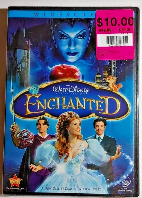ENCHANTED (DVD, 2008, Widescreen, Canadian, English/French/Spanish) $4. ...