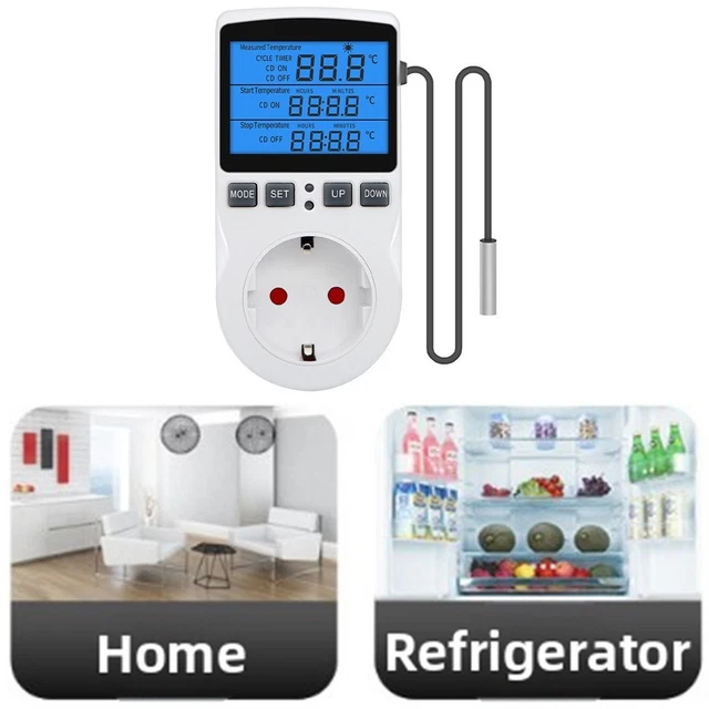 DIGITAL THERMOSTAT HEATING Cooling Calibration Options Long-lasting ...