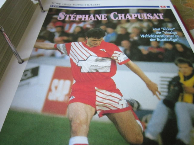 FUSSBALL 2 TORJÄGER 1992 Stéphane Chapuisat Schweiz EUR 3,99 - PicClick DE