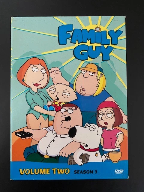 FAMILY GUY BOX Set Season 3 Volume 2 (DVD, 2003, 3-Disc Set) Complete ...