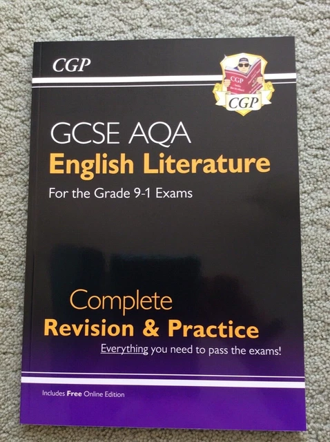 NEW GCSE ENGLISH Literature AQA Complete Revision & Practice - Grade 9 ...