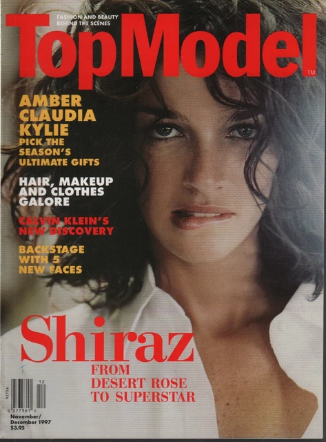TOP MODEL FASHION Magazine Nov/Dec 1997 Amber Claudia Kylie Shiraz ...