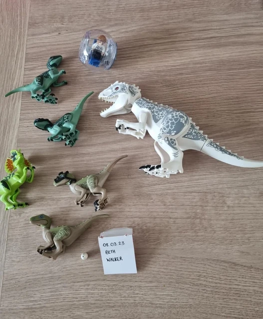 Lego Jurassic World Indominus Rex Dinosaur Figure And Other Dinosaurs