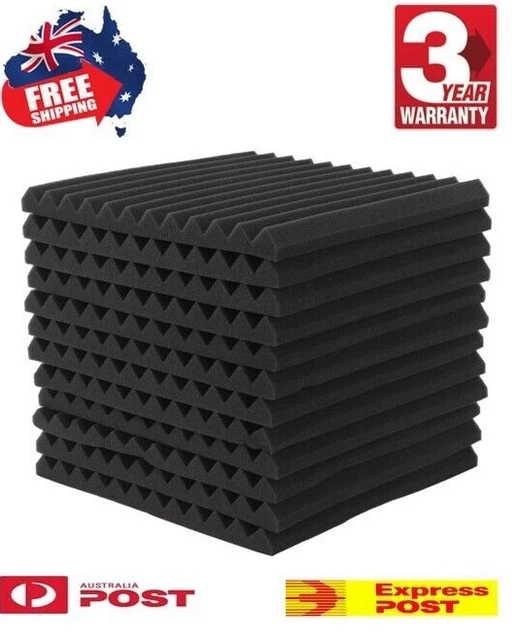 STUDIO ACOUSTIC FOAM Sound Absorption Proofing Panels Tiles Wedge 30*30 ...