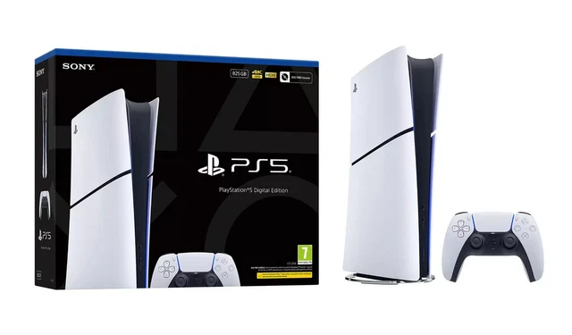 PLAYSTATION 5 DIGITAL Console Sony PS5 Digital Edition Console - White ...