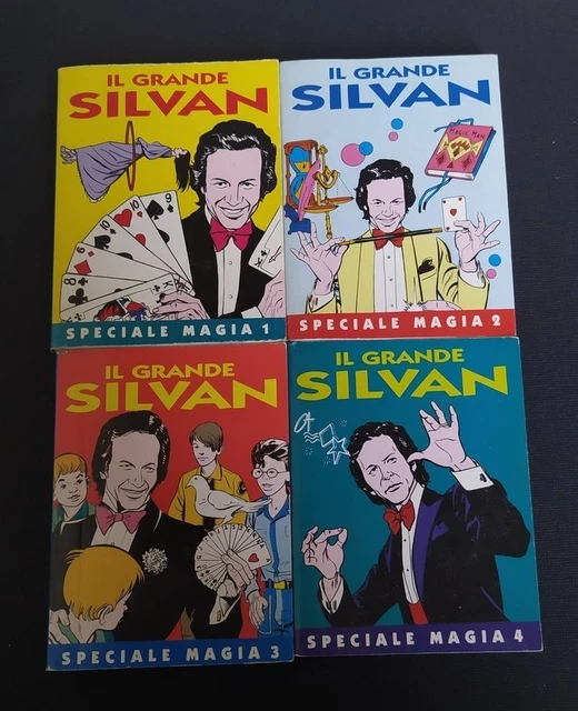 TOPOLINO ALLEGATI--IL GRANDE Silvan--Serie Completa N. 4 Pezzi-Perfetti ...