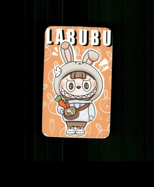 LABUBU DOLL CARD Labubu Trading Card Labubu Card Anime Manga The ...