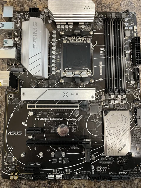 ASUS PRIME B650-PLUS AM5 ATX AMD Motherboard & IO Backplate only ...