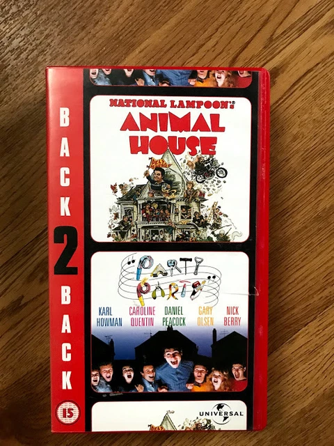 NATIONAL LAMPOONS ANIMAL House And Party Party Vhs Video Rare £1.50 ...
