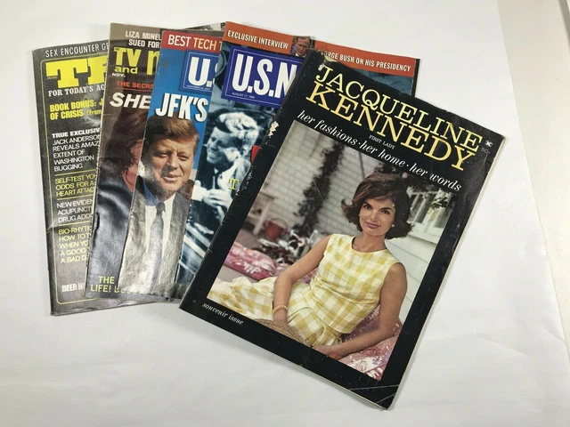 TRUE MAGAZINE 1973 JFK Jacqueline Kennedy Magazine Souvenir Issue Book ...