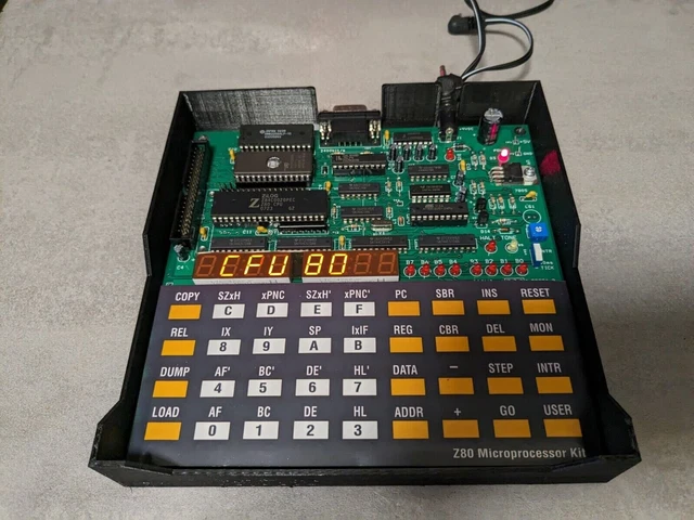 Zilog Z80 Microprocessor Computer Accessories Ac Lcd Cables 3d