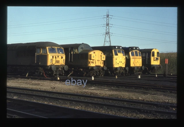 ORIGINAL 35MM SLIDE-LINE up at Tinsley 56116, 37048, 31xxx, 25xxx ...