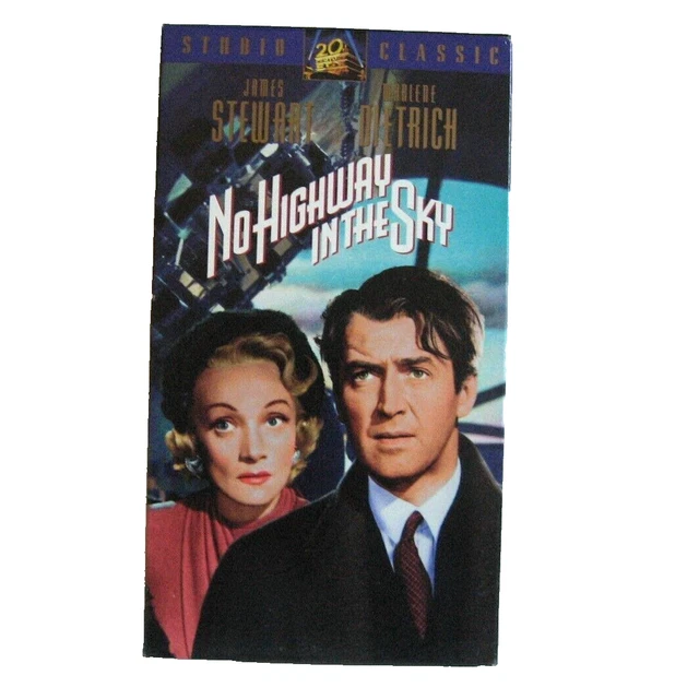 NO HIGHWAY IN the Sky VHS Movie James Stewart Marlene Dietrich £8.68 ...