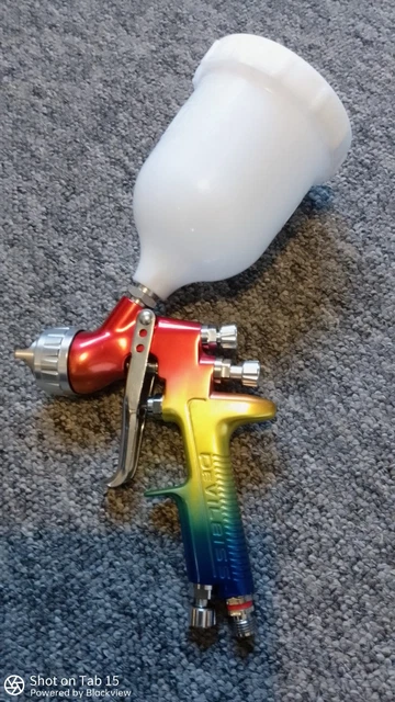 DEVILBISS GTI PRO (Limited Edition) Spray Gun 1.4 Set Up - TE10 Air Cap ...