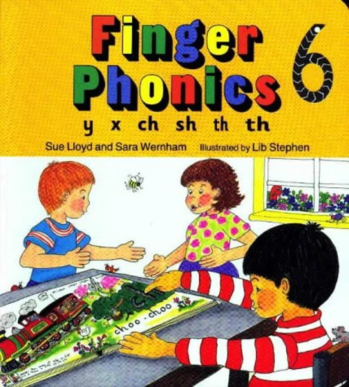 LIVRE DE PHONÉTIQUE Des Doigts 6 Bk. 6 : Y, X, Ch, Sh, Th, TH Sara, Lloyd, S EUR 4,54 - PicClick FR