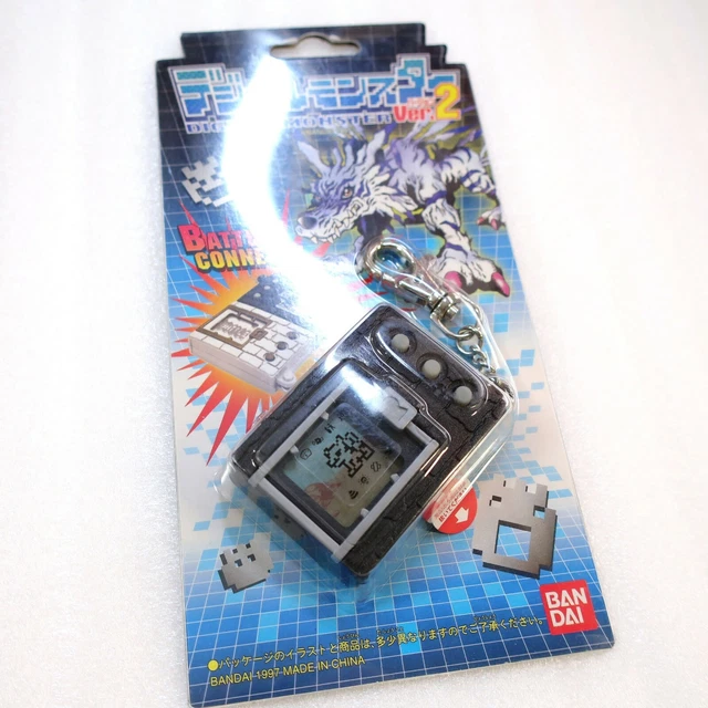 DIGIMON DIGITAL MONSTER Ver2 Black Digivice Gen1 Bandai 1997 Virtual ...
