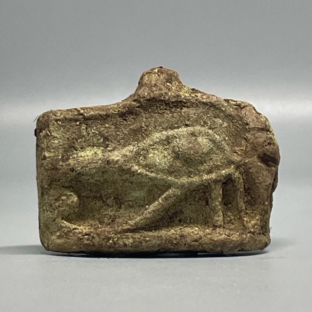 RARE ANCIENT EGYPTIAN Antique Stone Wadjet Eye of Horus Amulet 350 BC £ ...