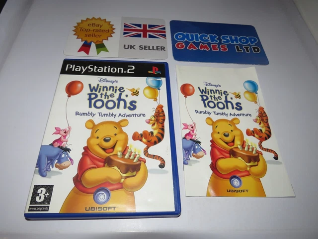 WINNIE THE POOH'S rumbly tumbly adventure rara Disney ps2 EUR 11,36 ...