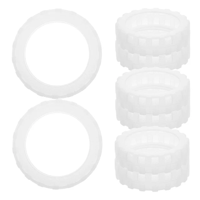 8 PCS REPLACEMENT Wheels for Luggage Cover Protector Protectors Casters ...