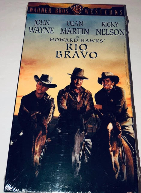 RIO BRAVO (VHS, 1959) John Wayne Dean Martin Ricky Nelson 44R $8.81 ...