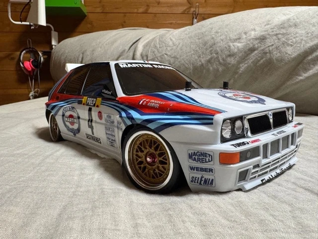 TAMIYA LANCIA DELTA Integrale TT-02 1/10 RC Car Unused Chassis £233.37 ...