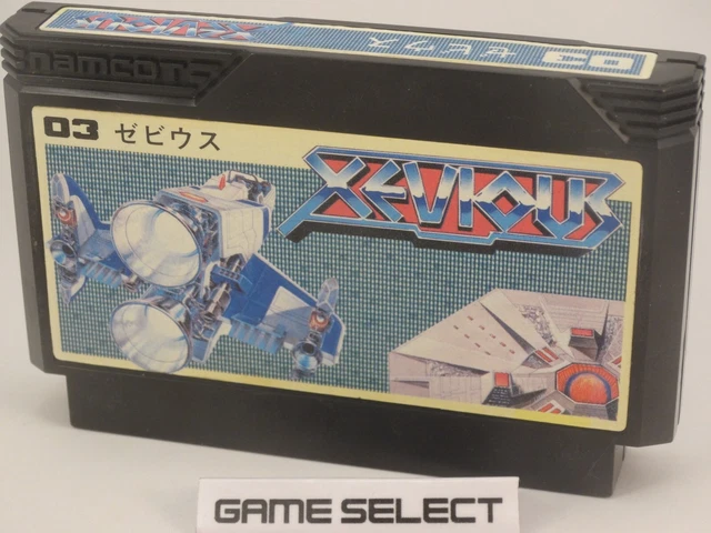 XEVIOUS NINTENDO FAMICOM Nes Import Ntsc-J Jp Jap Cartucha Original ...
