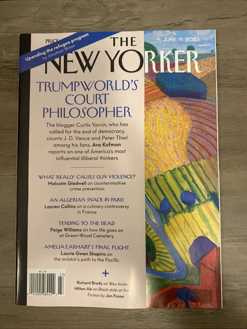 THE NEW YORKER Magazine June 9th 2025 DAVID HOCKNEY Cover ~ New $11.99 ...
