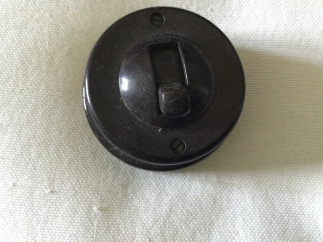 VINTAGE CRABTREE BAKELITE And Porcelain Dolly Switch £5.92 - PicClick UK