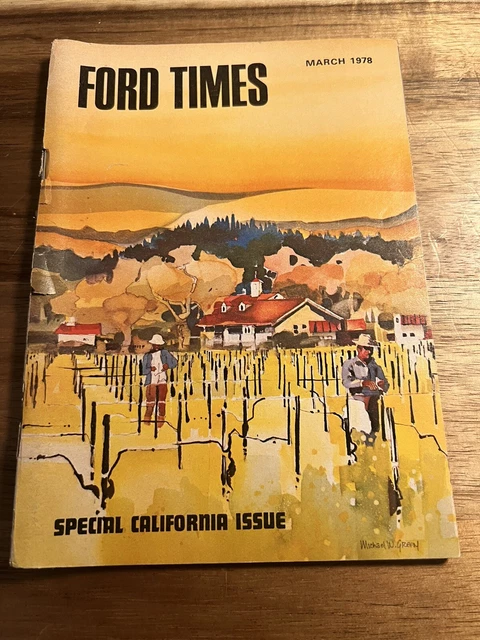 FORD TIMES FORD Motor Company Magazine 1978 March - Bagged & Boarded £4 ...