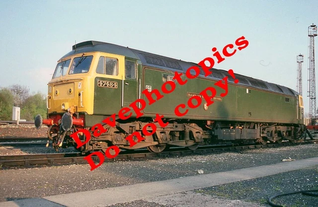 ORIGINAL 35MM Slide Diesel / Electric Train / Railway 47484 Oxford June ... ORIGINAL 35MM Slide Diesel / Electric Train / Railway 47484 Oxford June ...