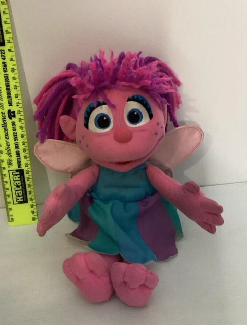 SESAME STREET ABBY Cadabby Talking Fairy Plush Doll Hasbro 2010 34 cm Works $12.95 - PicClick AU