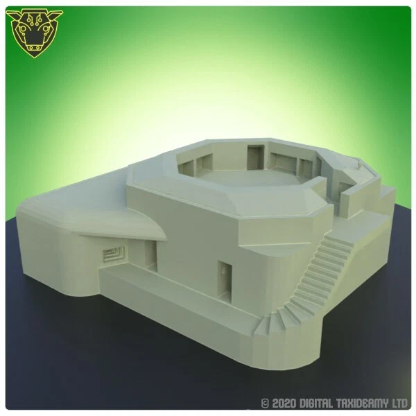 REGELBAU L401A FLAK emplacement Bunker 15mm WW2 d-day 00 railway 1/50 1 ...