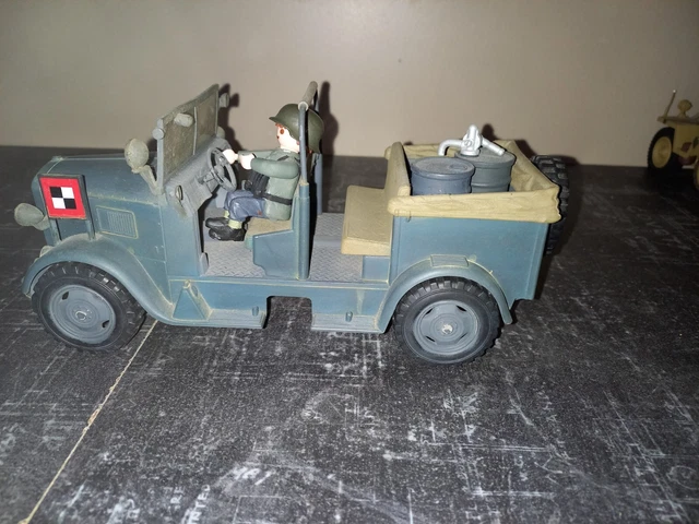 PLAYMOBIL CUSTOM GERMAN Command Car WW2 with 1 Soldier £35.08 - PicClick UK