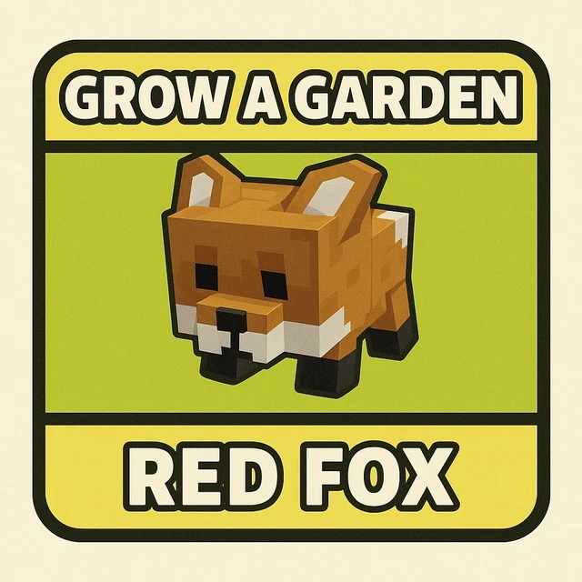 RED FOX 🦊 | Grow A Garden 🪴 | EUR 1,99 - PicClick DE