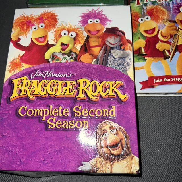 COMPLETE SEASONS 1 & 2 FRAGGLE ROCK DVD Sets & Merry Fraggle Holiday ...