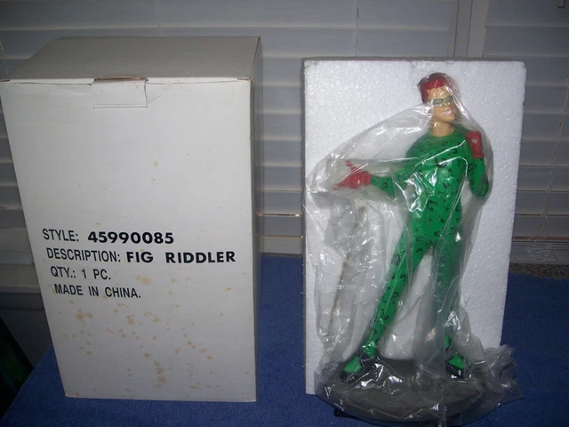 BATMAN FOREVER MOVIE - Jim Carrey The Riddler 13" Figure Statue 13" DC ...