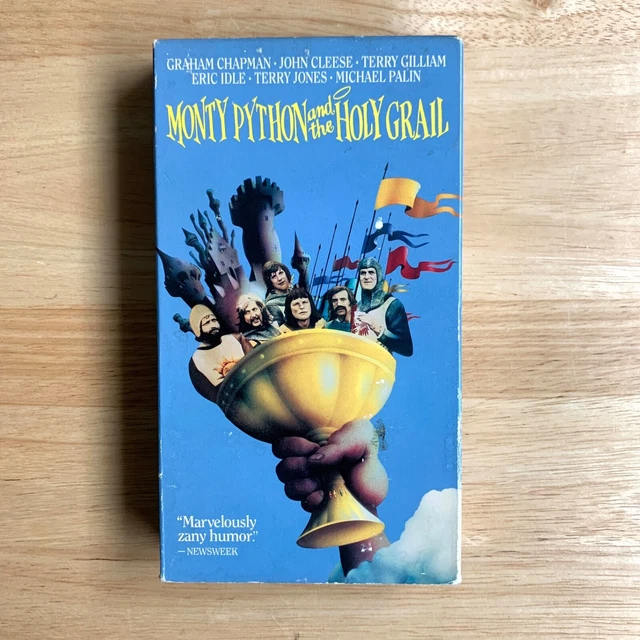 MONTY PYTHON AND The Holy Grail VHS Columbia TriStar 1991 (1975) Comedy ...