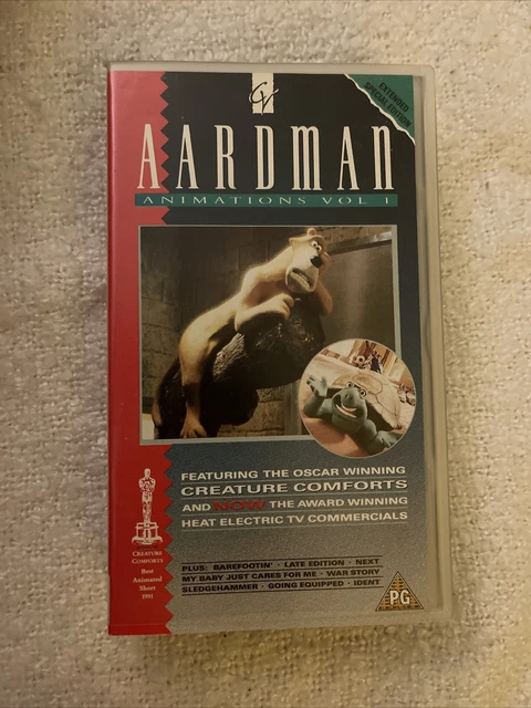 AARDMAN ANIMATIONS - Vol. 1 - Creature Comforts (VHS, 1991) £1.92 ...