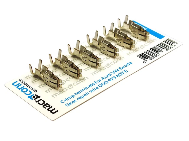 AUDI VW SKODA Seat Kontakten (Pins) für Reparaturleitung 000979407E (6 ...