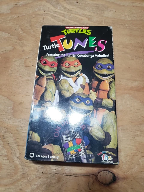 TEENAGE MUTANT NINJA Turtles Turtle Tunes 1994 VHS movie (D) £12.25 ...