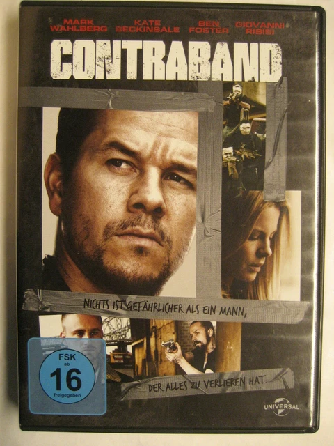 CONTRABAND - DVD - Mark Wahlberg Kate Beckinsale Ben Foster Giovanni ...