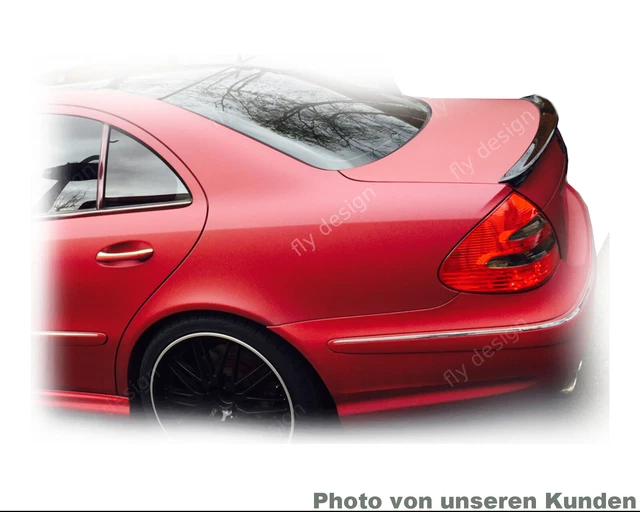 FITS MERCEDES W211 paint obsidian black 197 tuning body kit rear rear ...