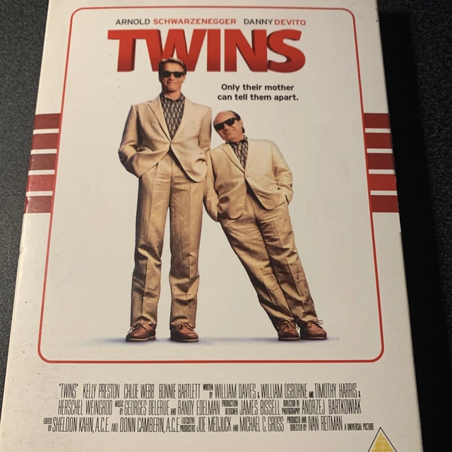 TWINS DVD (2018) With Slipcover Arnold Schwarzenegger, Danny DeVito £4. ...