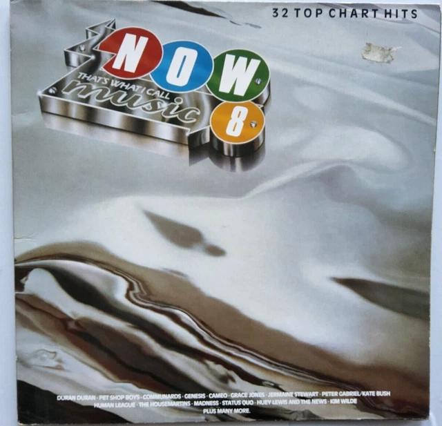 NOW THAT'S WHAT I Call Music 8 compilation, 2 x LP Album vinyl record ...